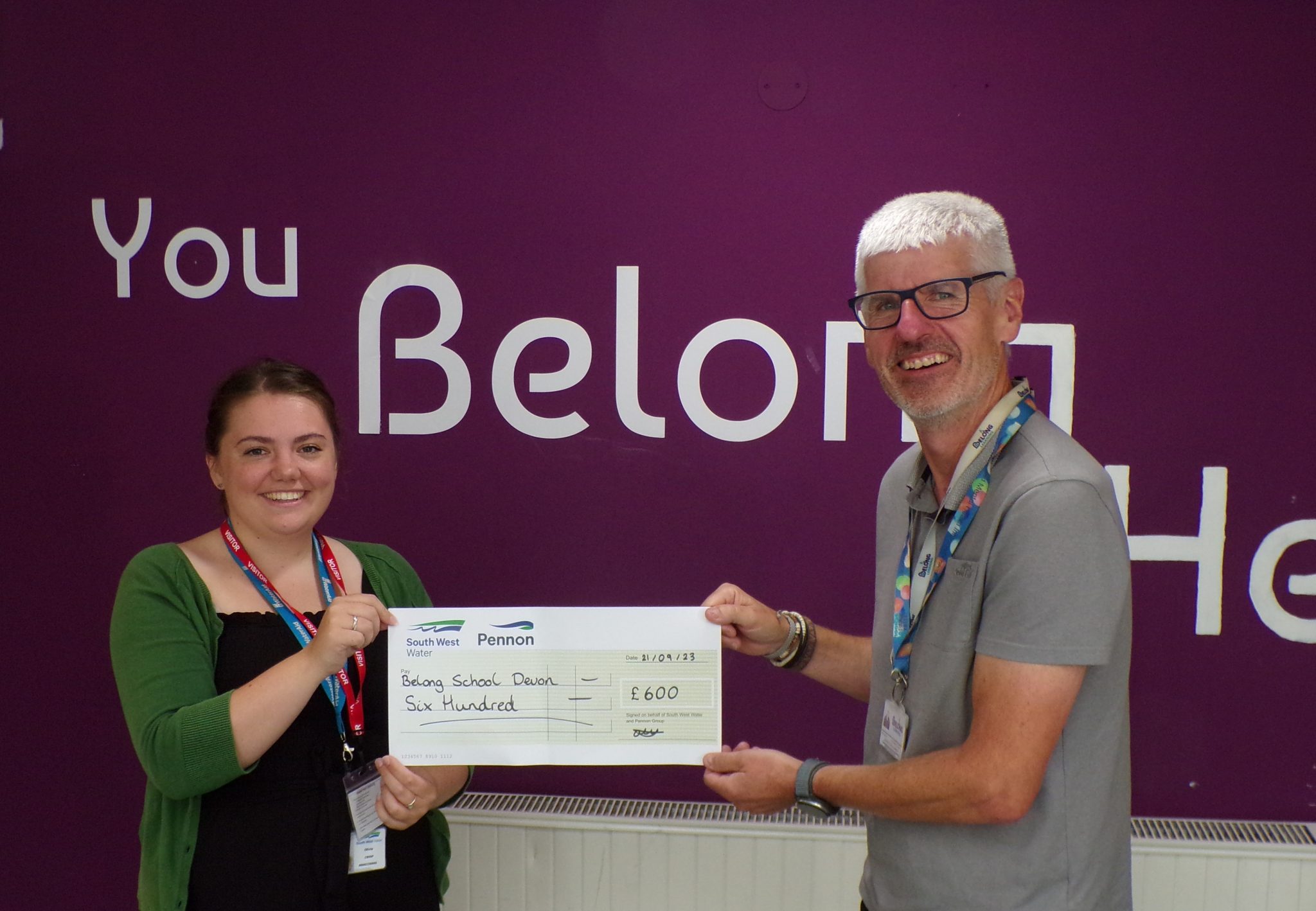 South West Water grant for Belong School Devon – Belong Learning
