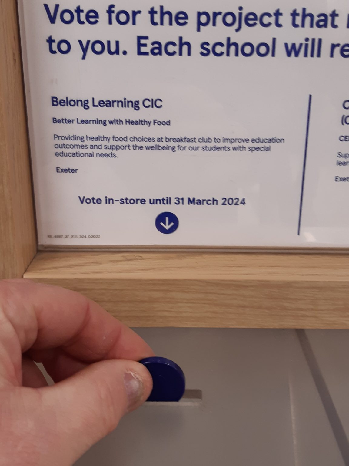 Belong School Devon and Tesco Stronger Starts – Belong Learning